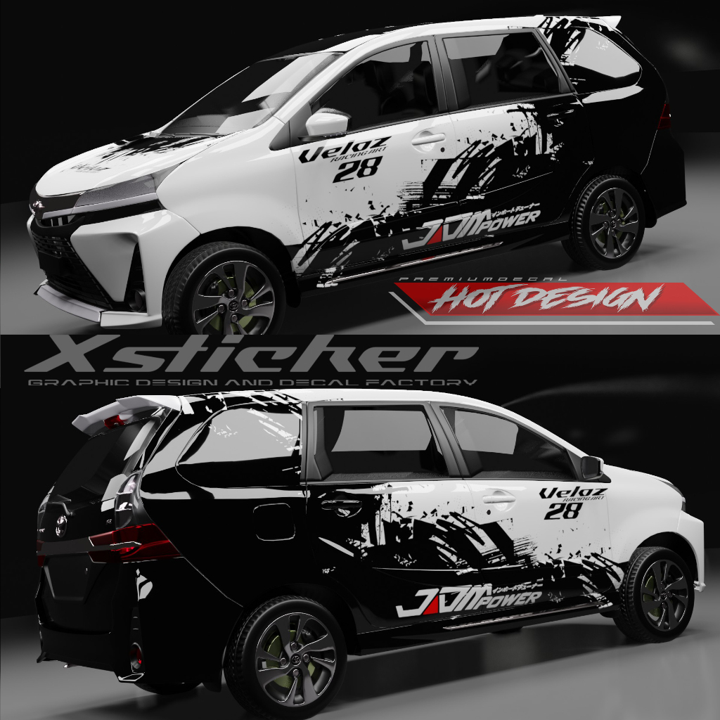 Jual decal sticker avanza full body (tanpa atap) | Shopee Indonesia
