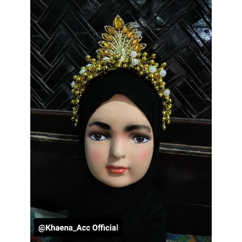 Jual MAHKOTA KRUN BUTIRAN MUTIARA EMAS UNTUK KARNAVAL DAN ACARA ...