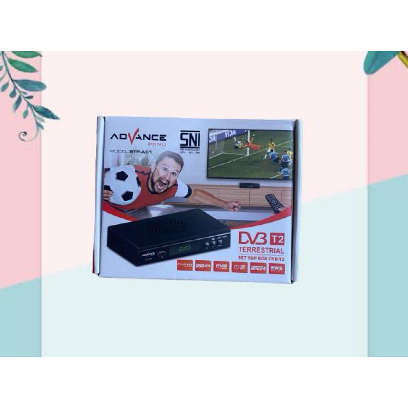 Jual STB AdvanceSTP A01 Receiver TV DIGITAL Set Top Box DVB T2 Tuner WIFI Youtube | Shopee Indonesia