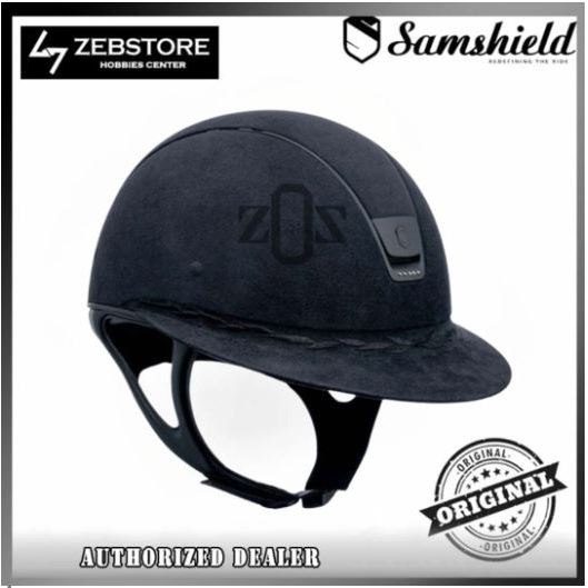 Jual Helm Helmet Berkuda Miss Shield Flower Embroidery Equestrian HH17 ...