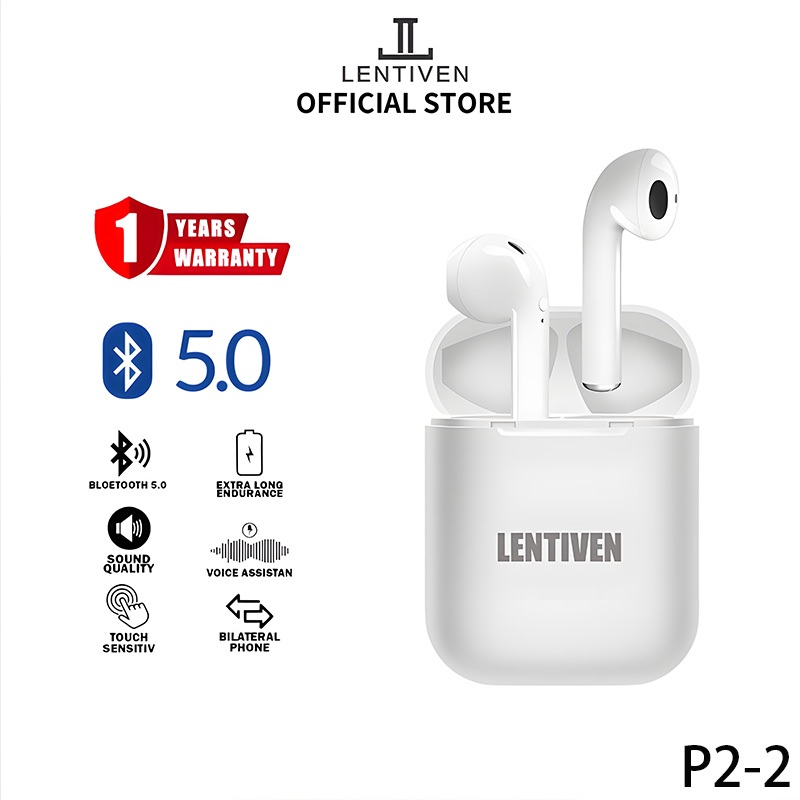 Jual LENTIVEN TWS BLUETOOTH HEADSET BLUETOOTH EARPHONE MINI Android and ...