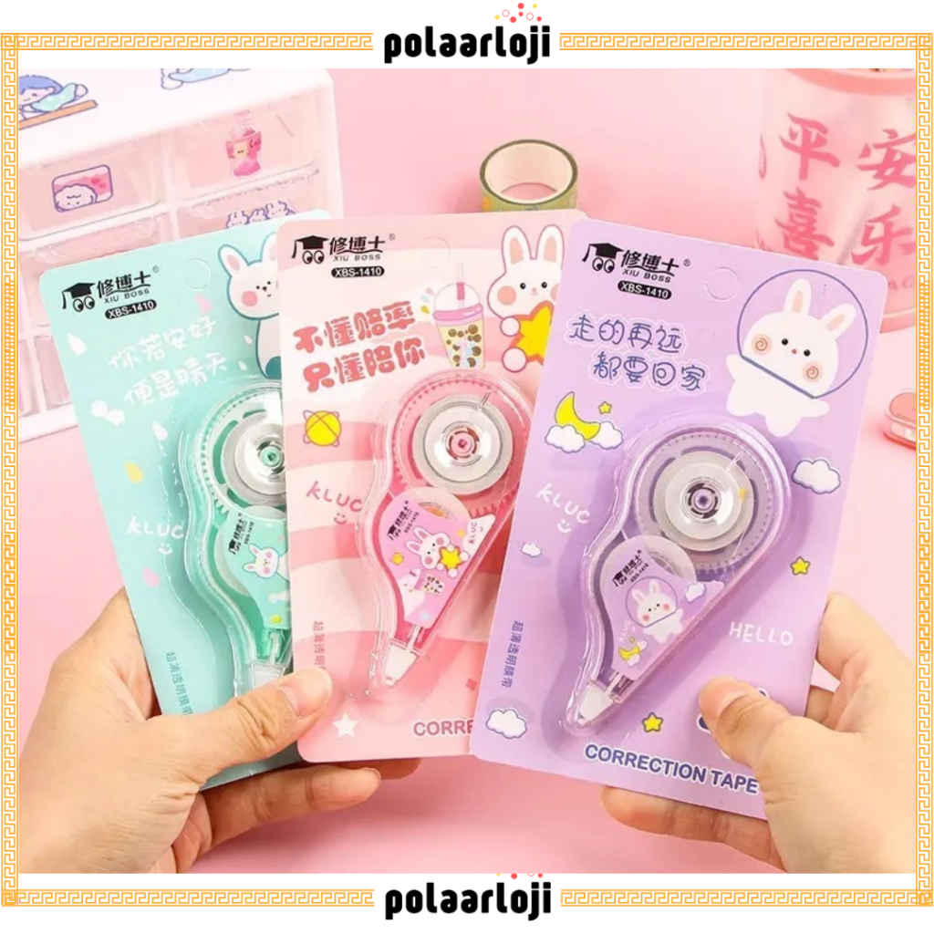 Jual PA Correction Tape Roll Karakter Lucu / Pita Koreksi Gulungan ...