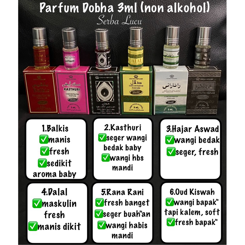 Jual parfum arab dobha roll on original | Shopee Indonesia