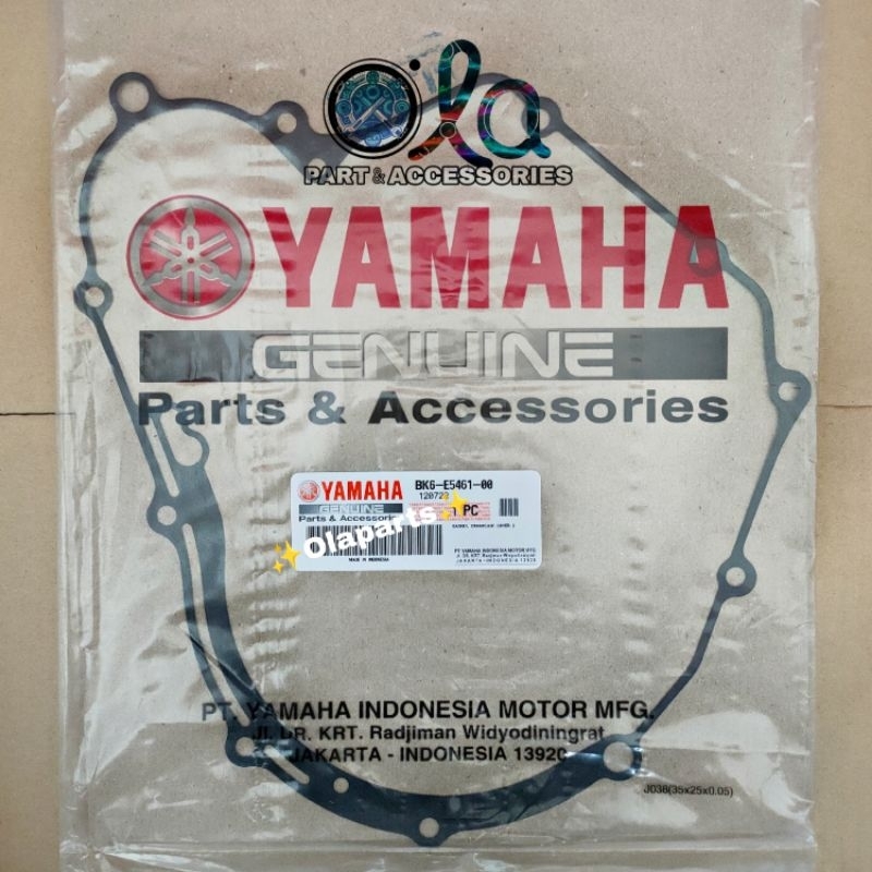 Jual Paking Blok Bak Kopling Kanan YAMAHA R15 V3 XSR Vixion R MT155 ( BK6-E5461-00 ) | Shopee ...