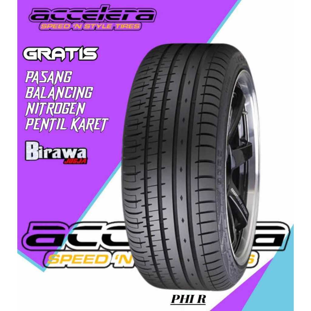 Jual Ban Accelera 195/55 R15 PHI-R Ban Tubles Hsr Wheel ( Gratis Pasang ...