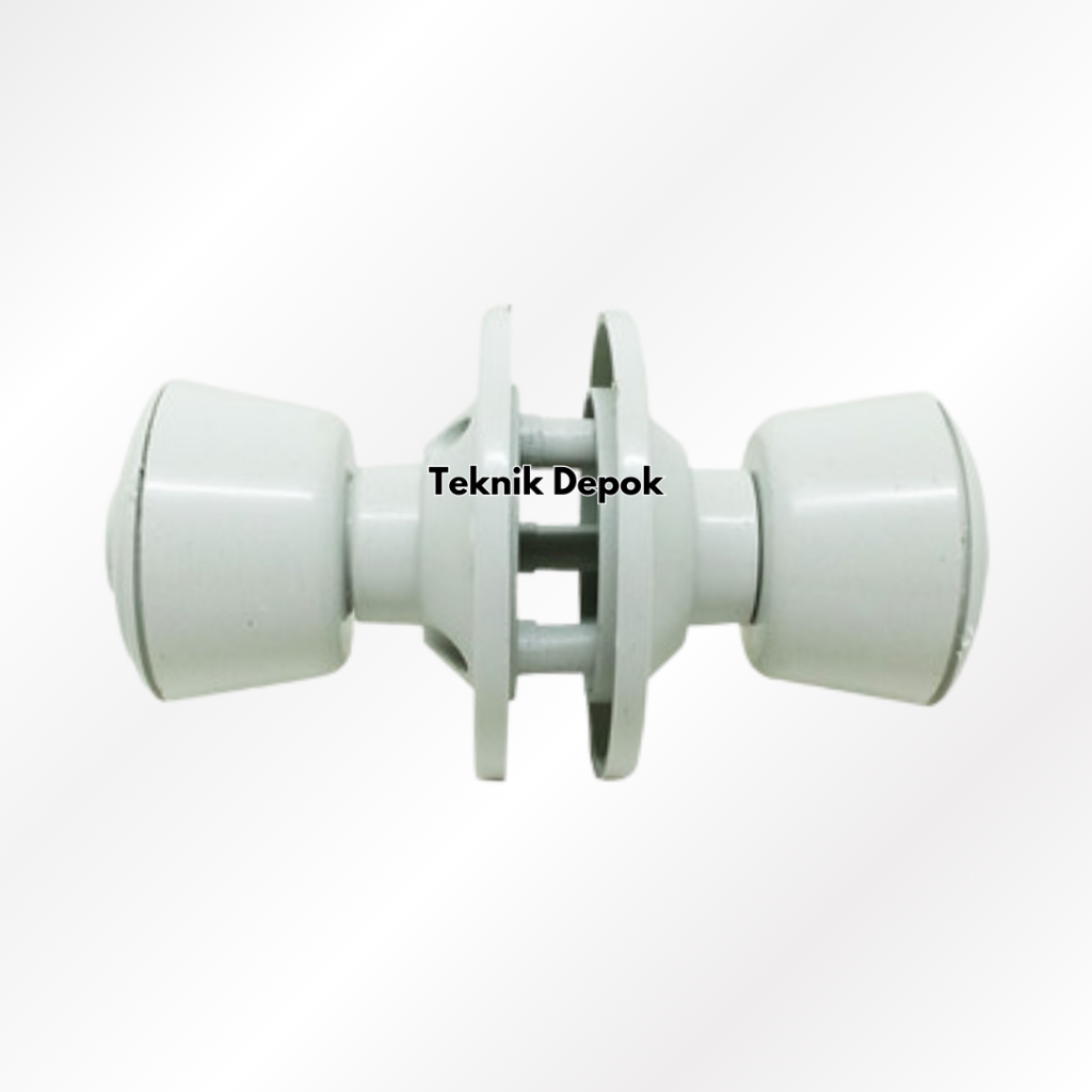 Jual Handle Pintu PVC Putar Pegangan Tarikan Gagang Pintu Plastik Kamar ...