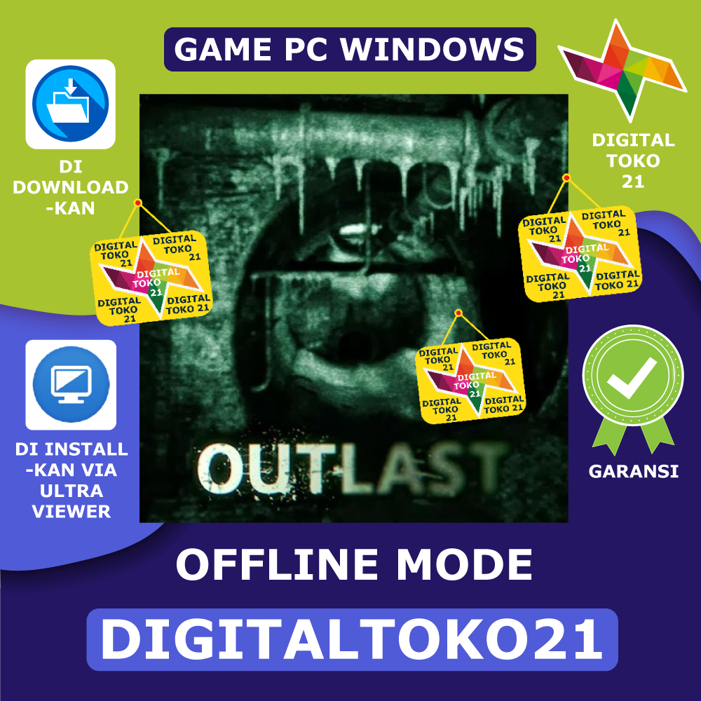 Jual [Diinstallkan] Outlast Complete + ALL DLC Full Version Game ...