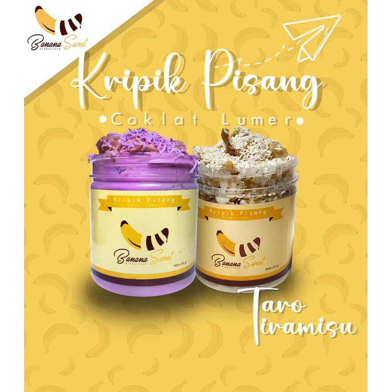 Jual Keripik pisang coklat varian rasa manis ( Banana Sweet ) by ...
