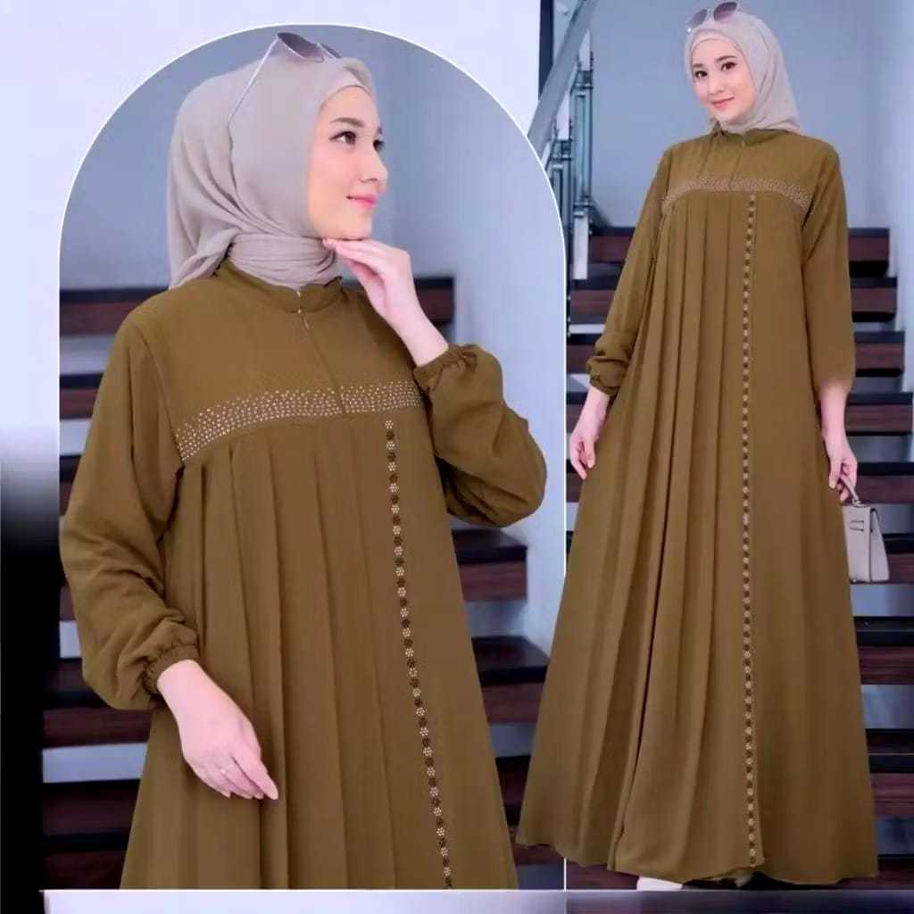 Jual Gamis mewah Kekinian Gamis wanita model terbaru gamis kondangan ...