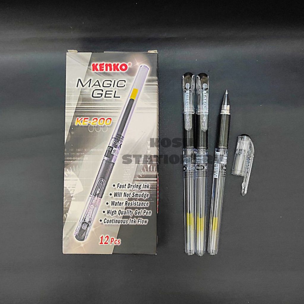 Jual BOLPEN GEL / BALLPOINT GEL / PULPEN GEL / POLPEN GEL KENKO KE 200 ...