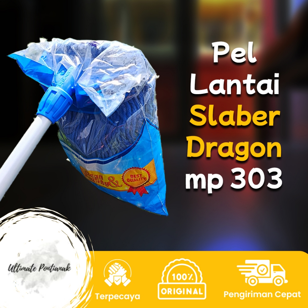 Jual Pel Lantai Slaber Dragon mp 303 Dengan Tongkat Sepanjang 149 cm ...