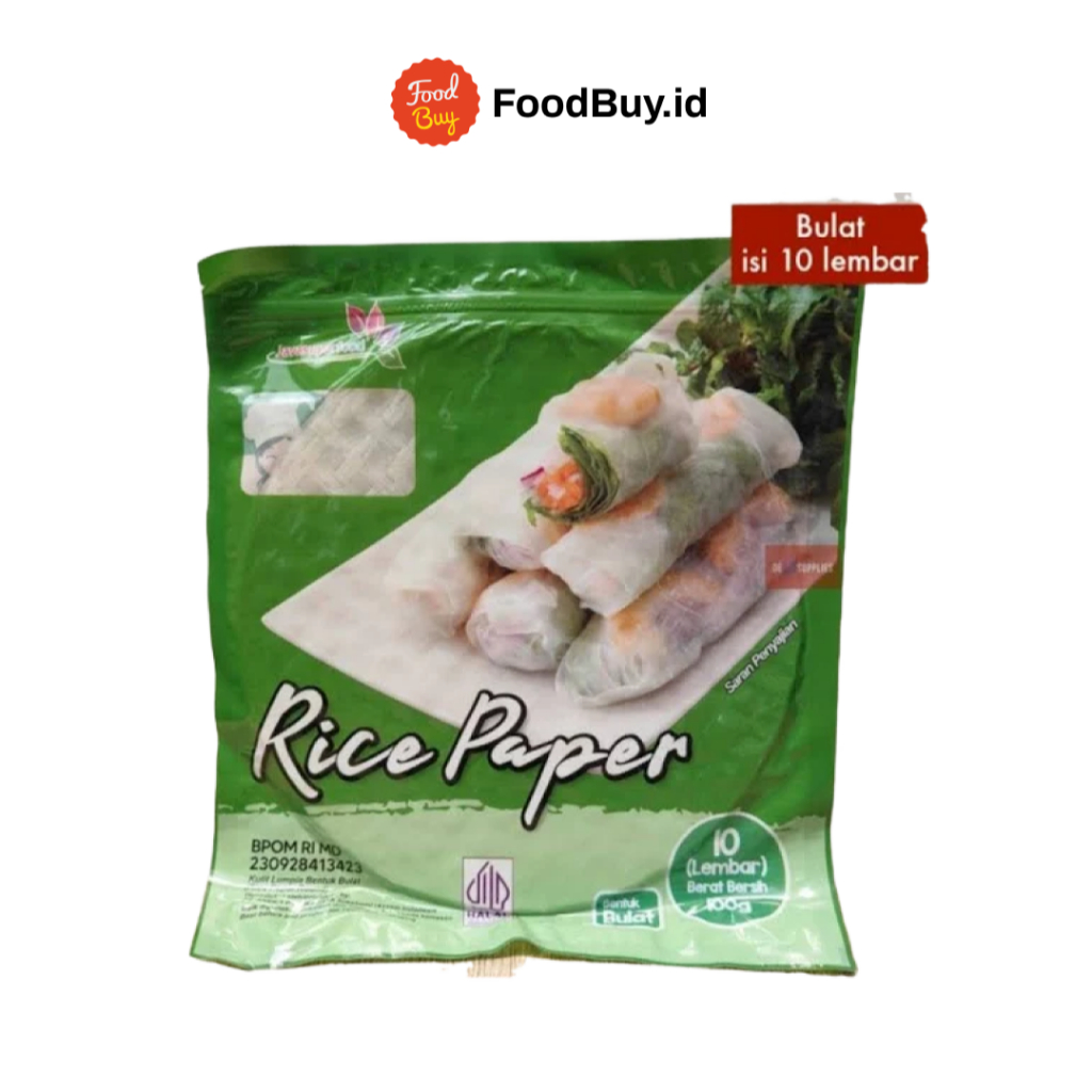 Jual JSF Rice Paper 10 Lembar 100gr | Shopee Indonesia