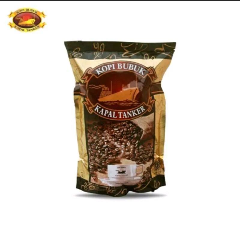 Jual Kopi Bubuk Kapal Tanker 650gr Kopi Hitam Black Coffee Ground ...