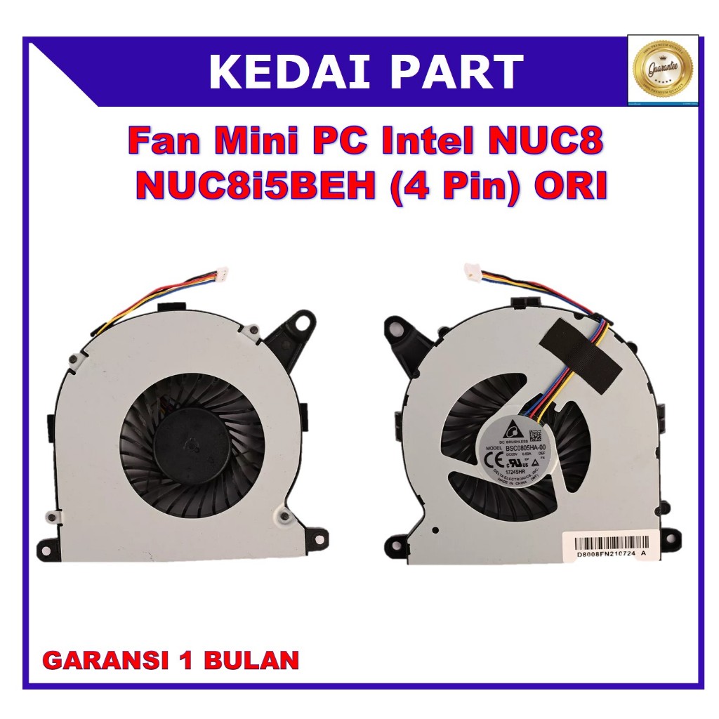 Jual Fan Mini PC Intel NUC8 NUC8i7BEH NUC8i5BEK NUC8i3BEB 4Pin ORI | Shopee Indonesia