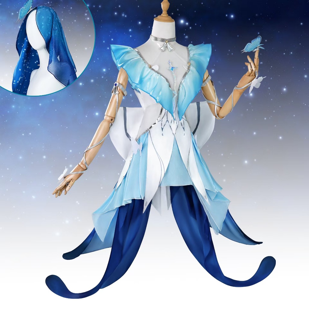 Jual Game Wuthering Waves Cosplay The Shorekeeper Cosplay Costume ...