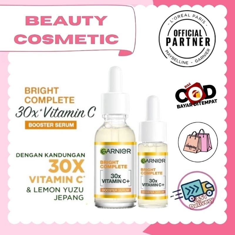 Jual Garnier Bright Complete Serum 7,5ml || 15ml || 30ml | Shopee Indonesia