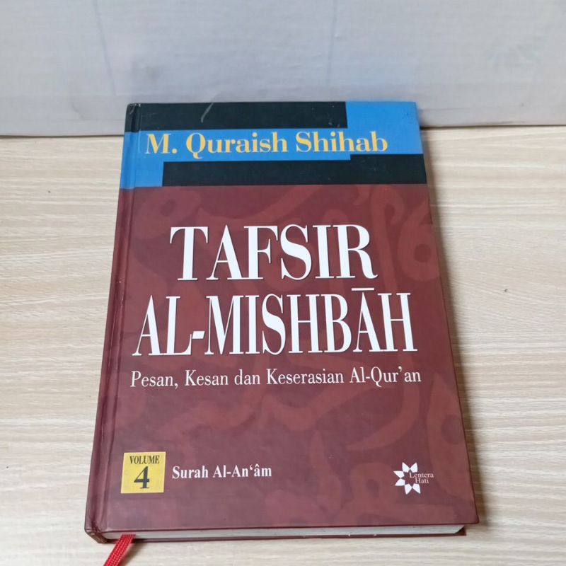 Jual Buku Tafsir Al-Mishbah Vol 4 by M Quraish Shihab Lentera Hati | Shopee Indonesia