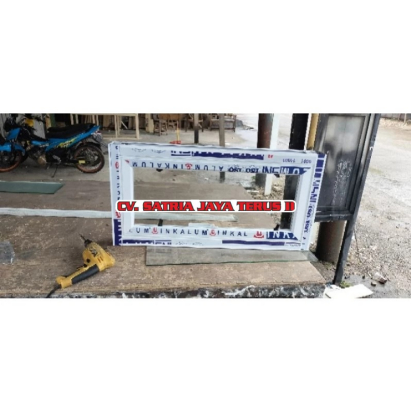 Jual JENDELA CASEMENT 40X80 ALUMINIUM BOVEN BOUVENLIGHT BV VENTILASI ...