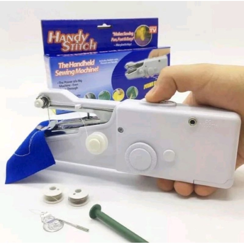Jual HANDY STITCH THE HANDHELD SEWING MACHINE mesin jahit mini mesin ...