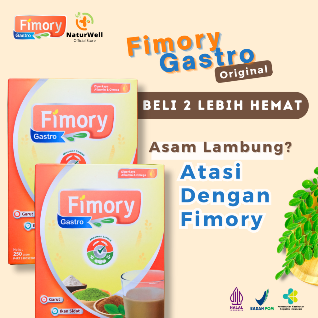 Jual Fimory Paket 2 Box Hemat 250 g - Susu Asam Lambung Maag Gerd ...