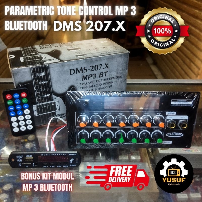 Jual Kit Sound Tone Control Digital Echo Mixing Plus MP3 Bluetooth DMS ...
