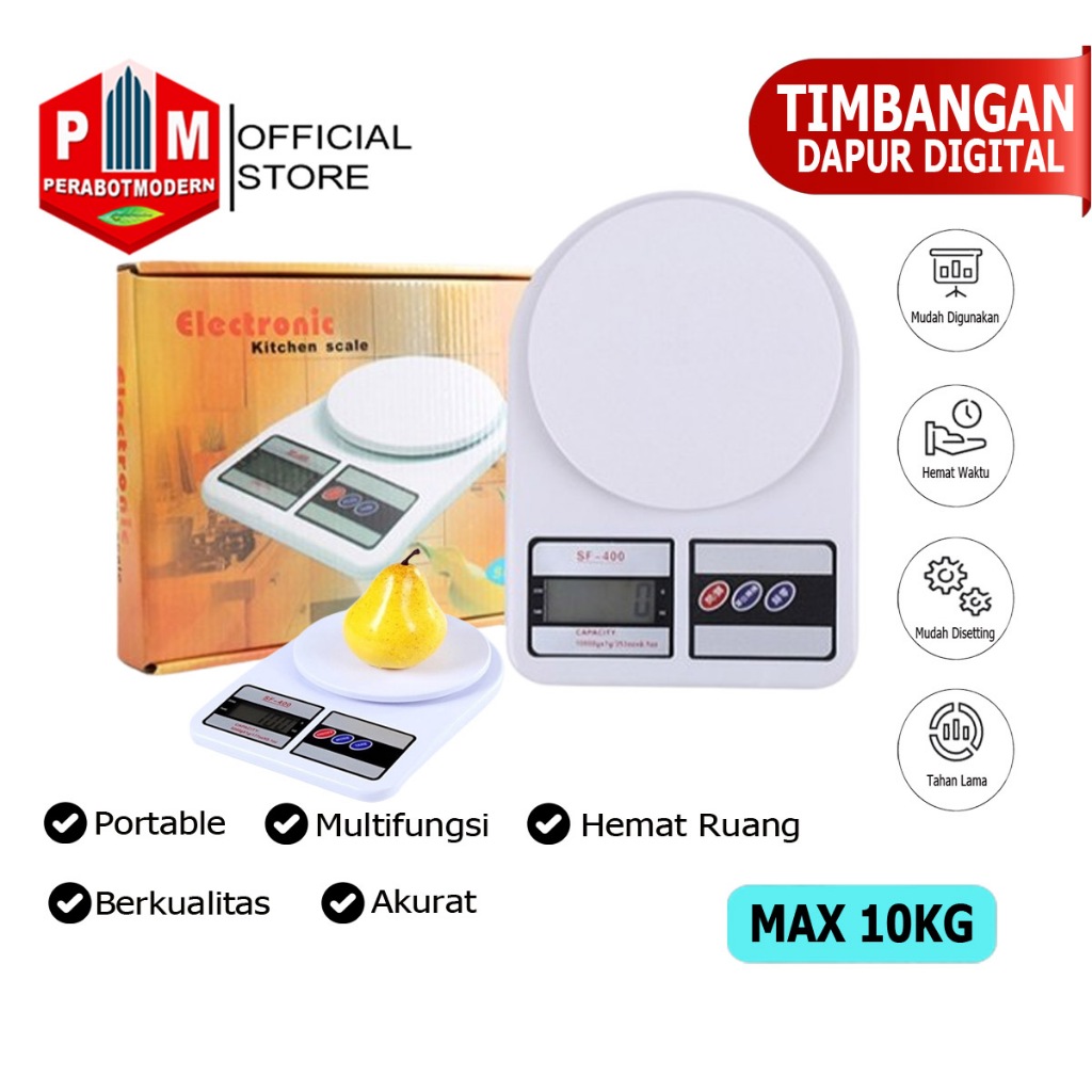 Jual Timbangan Kue Digital / Digital Kitchen Scale 10kg / timbangan ...