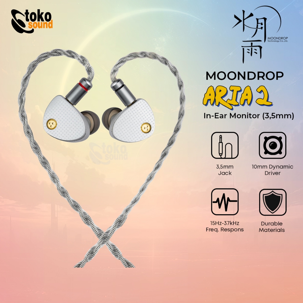 Jual Moondrop Aria 2 Aria II - Diaphragm Driver In Ear Monitor Earphone ...