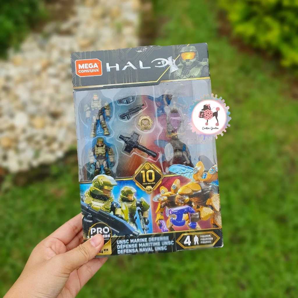 Jual Mega Construx Halo UNSC Marine Defense | Shopee Indonesia