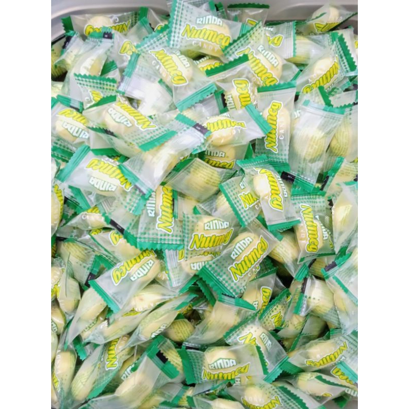 Jual Nutmeg candy permen buah pala 250 gram | Shopee Indonesia