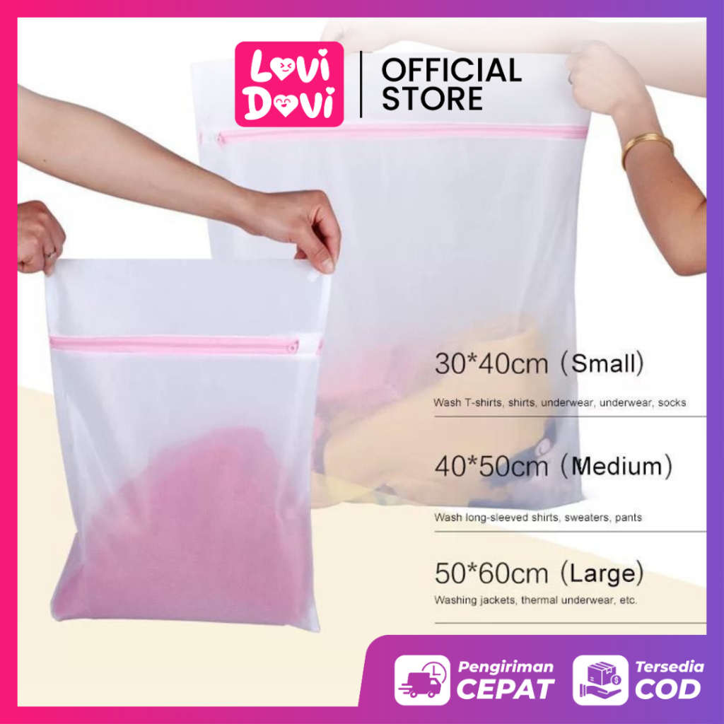 Jual Kantong laundry jaring / Jaring Baju Kotor Kantong / Laundry Bag ...