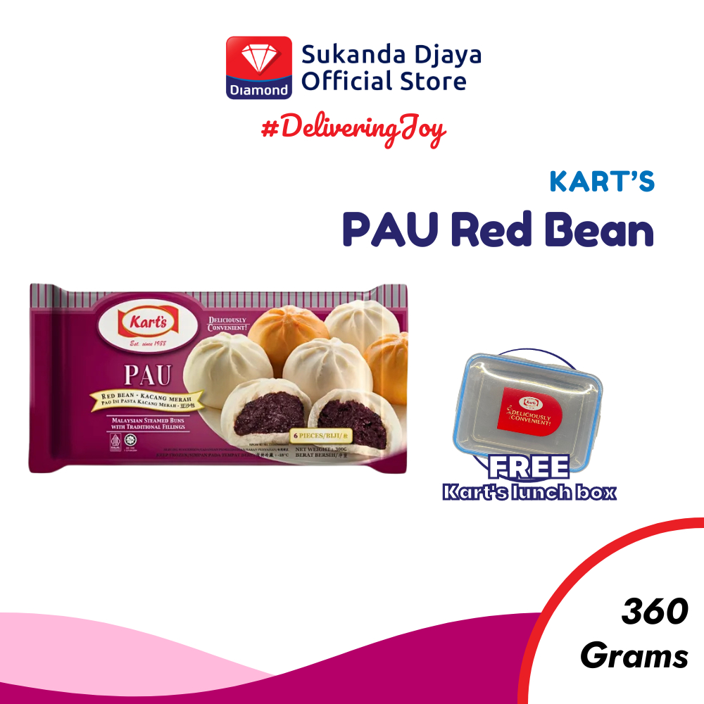 Jual Kart's Pau Red Bean 300 Gr | Shopee Indonesia