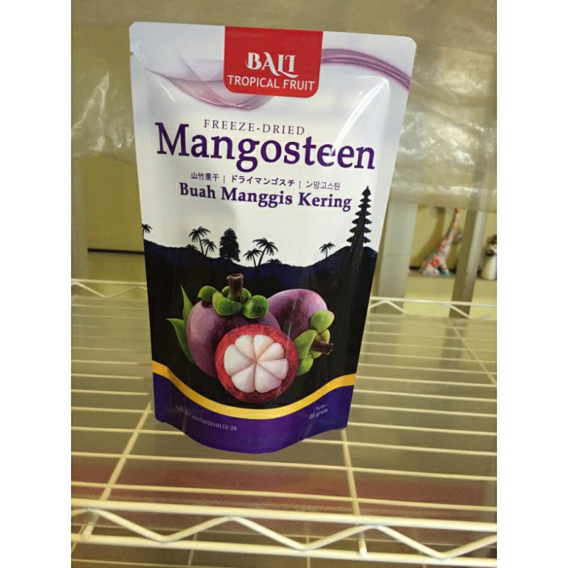 Jual Mangosteen freeze dried 20gr // Bali Tropical fruit manggis freeze ...