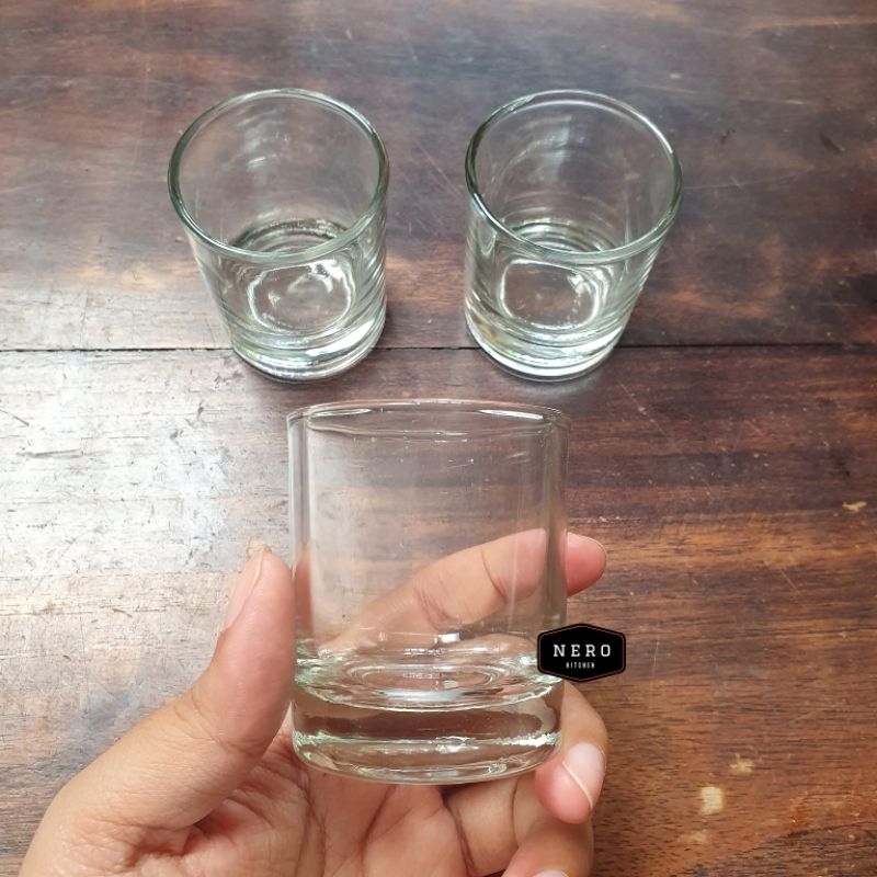 Jual Gelas Kaca 60ml / Gelas Sloki / Gelas Shot / Gelas Seloki / Gelas ...