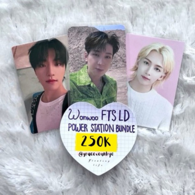 Jual WONWOO FTS Face The Sun LD Power Station PWS lucky draw bundle ...