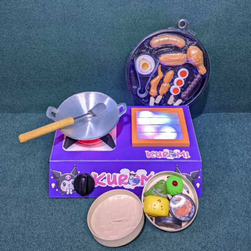 Jual Mainan Anak Perempuan Set Kompor Masak Masakan Mini Kitchen Lengkap Bisa Nyala Termurah Dan ...
