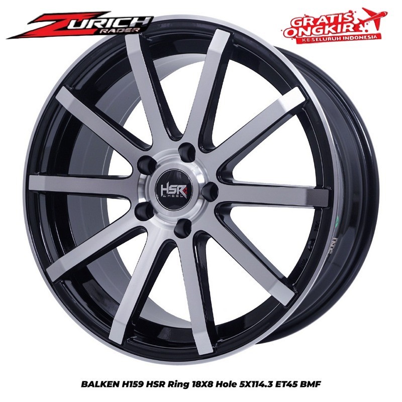 Jual Velg Mobil Escape Vellfire Brv Xl7 Creta Wrv Ring 18 Hsr Wheel ...