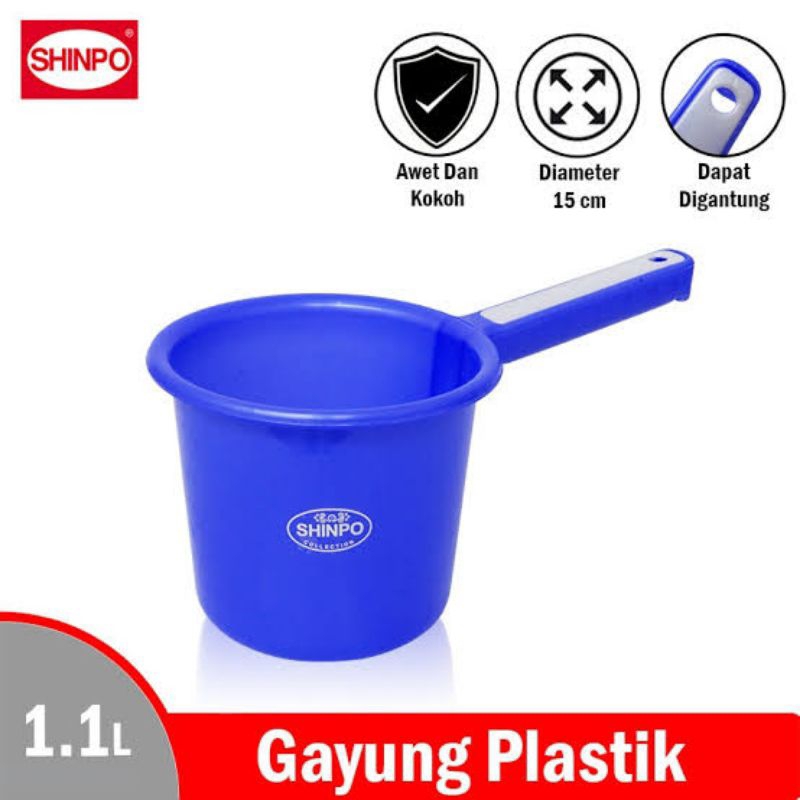 Jual SHINPO-Gayung Mandi/Gayung Plastik tebal Shinpo | Shopee Indonesia