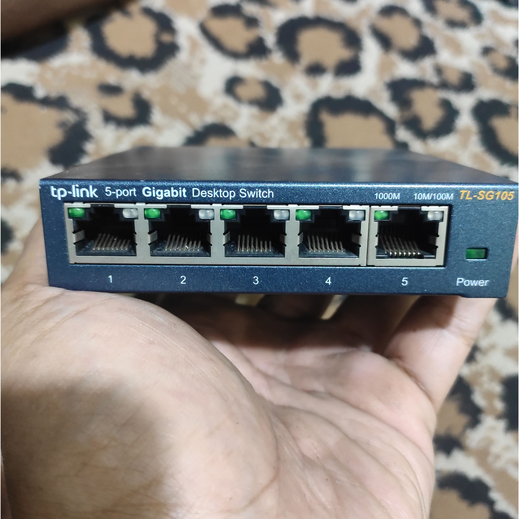 Jual TP-LINK TL-SG105 TPLINK 5-Port/5 Port Gigabit Desktop Switch TL ...
