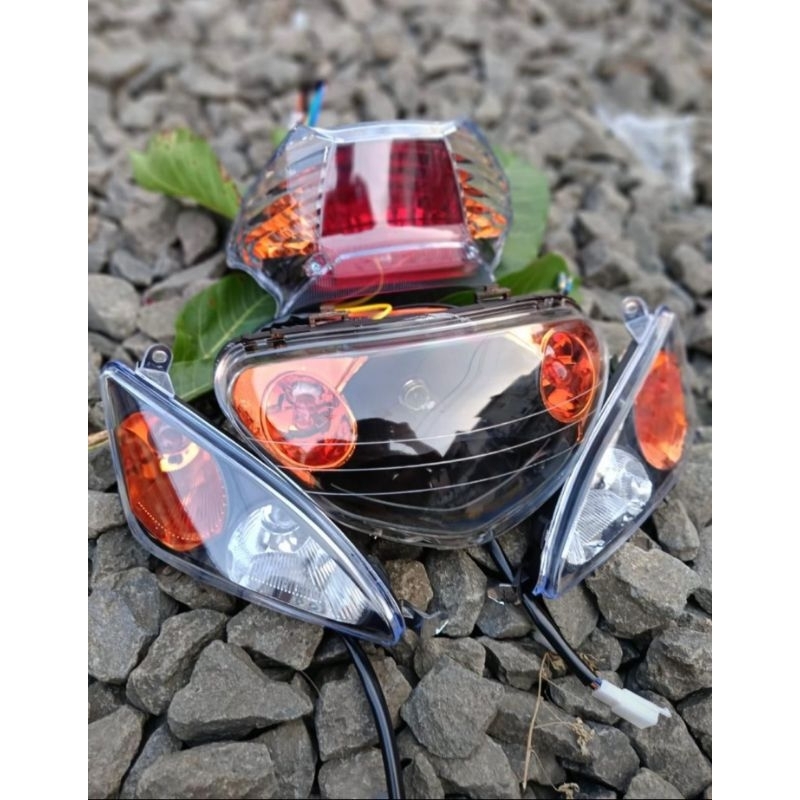 Jual Paket Headlamp Reflektor Lampu Depan Mio Sporty Lama Model MX ...