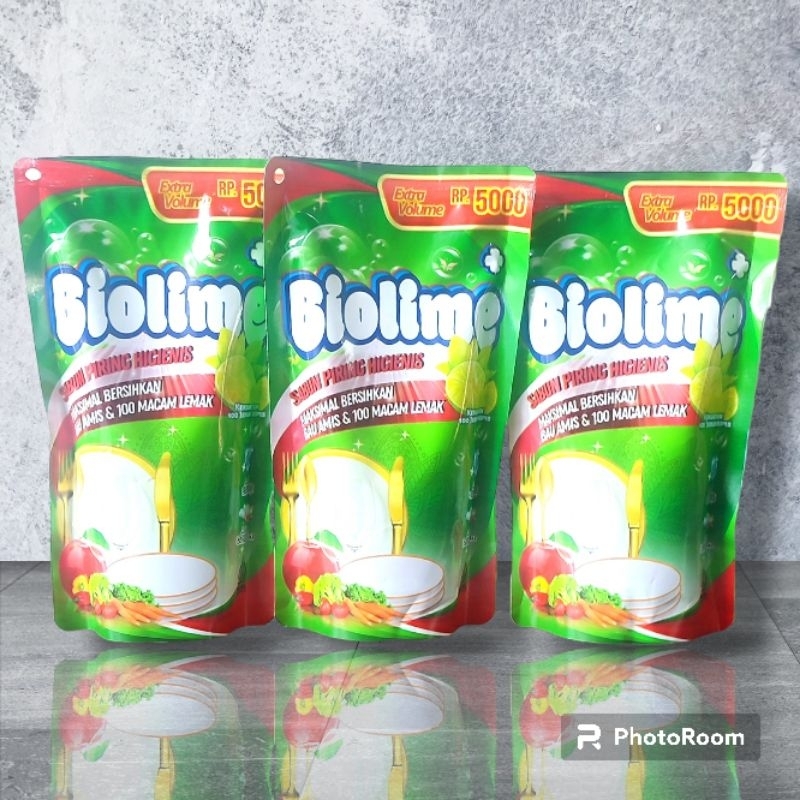 Jual Biolime sabun piring 270 ml, 4 pcs | Shopee Indonesia