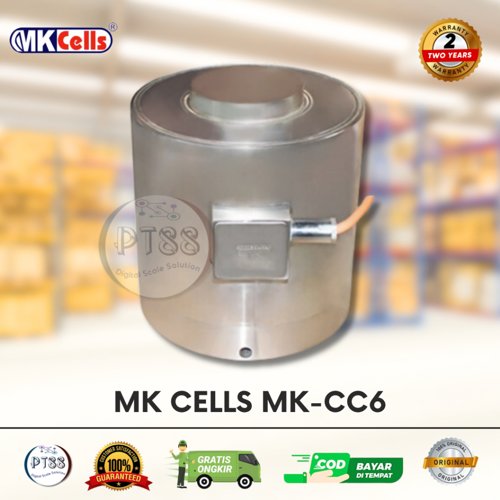 Jual Load Cell MK CELLS MK-CC6 100Ton - 400ton / Loadcell Tekan ...