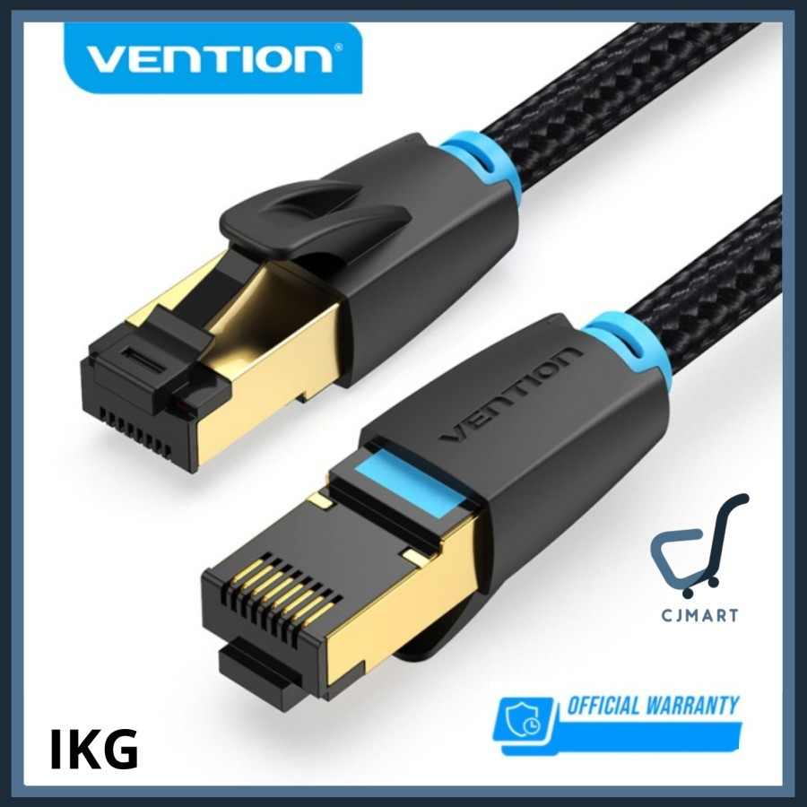 Jual Vention Kabel Lan Cat8 40Gbps RJ45 SFTP Patch Ethernet - IKG ...