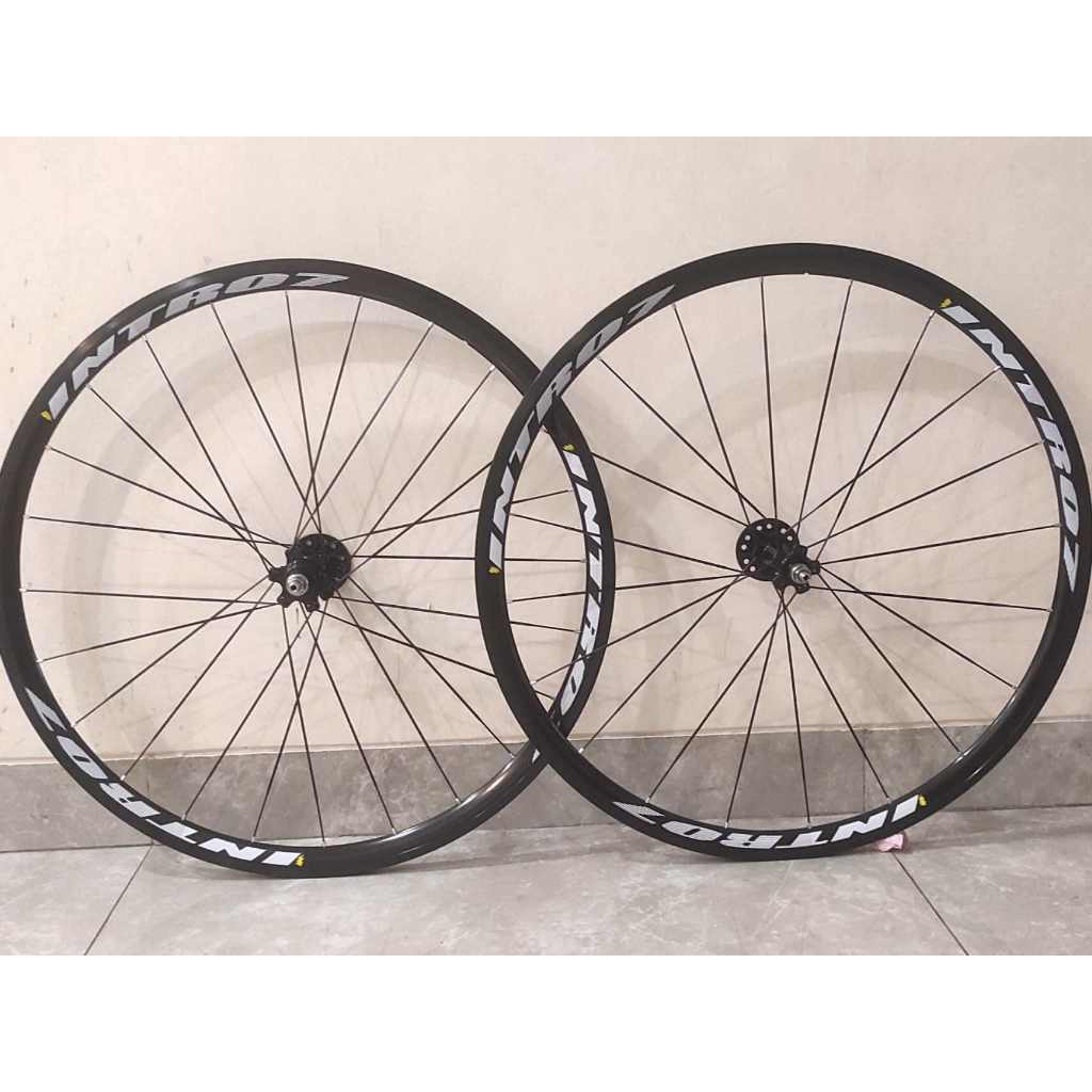 Jual Wheelset Intro7 Aero Track Fixie 700C | Shopee Indonesia