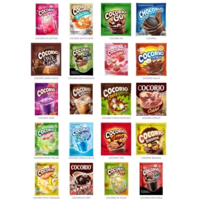 Jual Minuman Cocorio 1 renceng isi 10 sachet | Shopee Indonesia