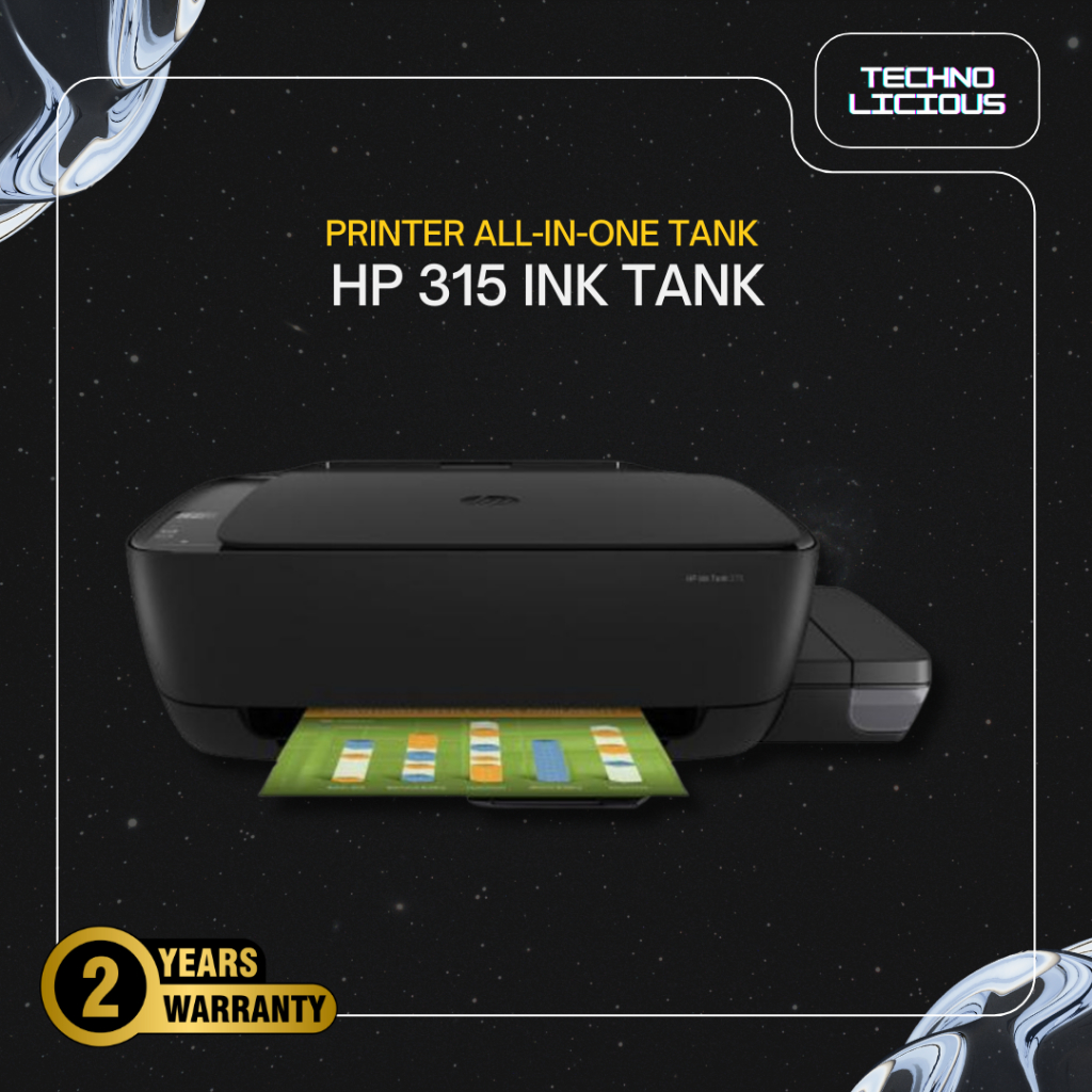 Jual Printer HP Smart Ink Tank 315 Print Scan Copy | Shopee Indonesia