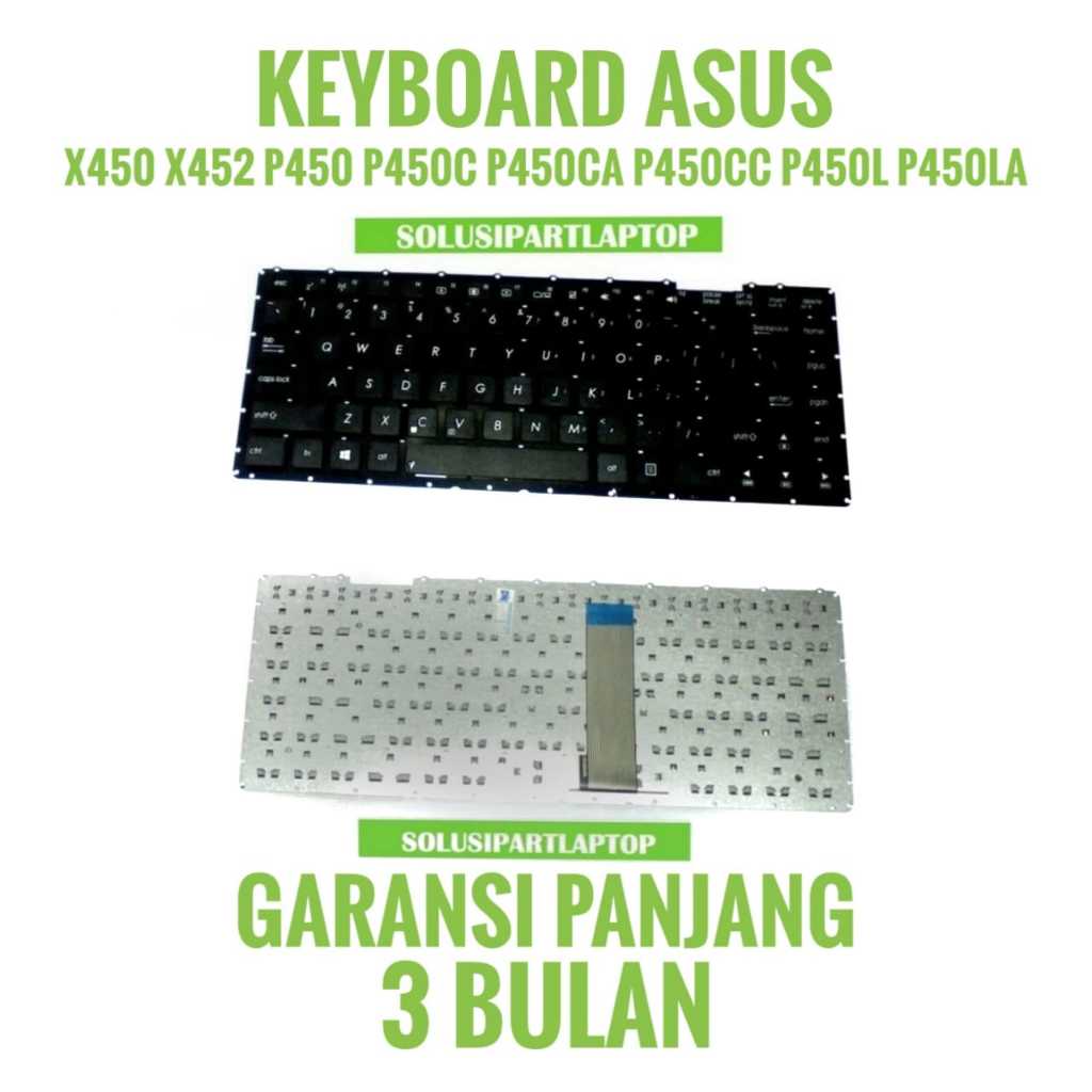 Jual Keyboard Laptop asus X452C X452E X452EA X450 X450J X450L X450LJ ...