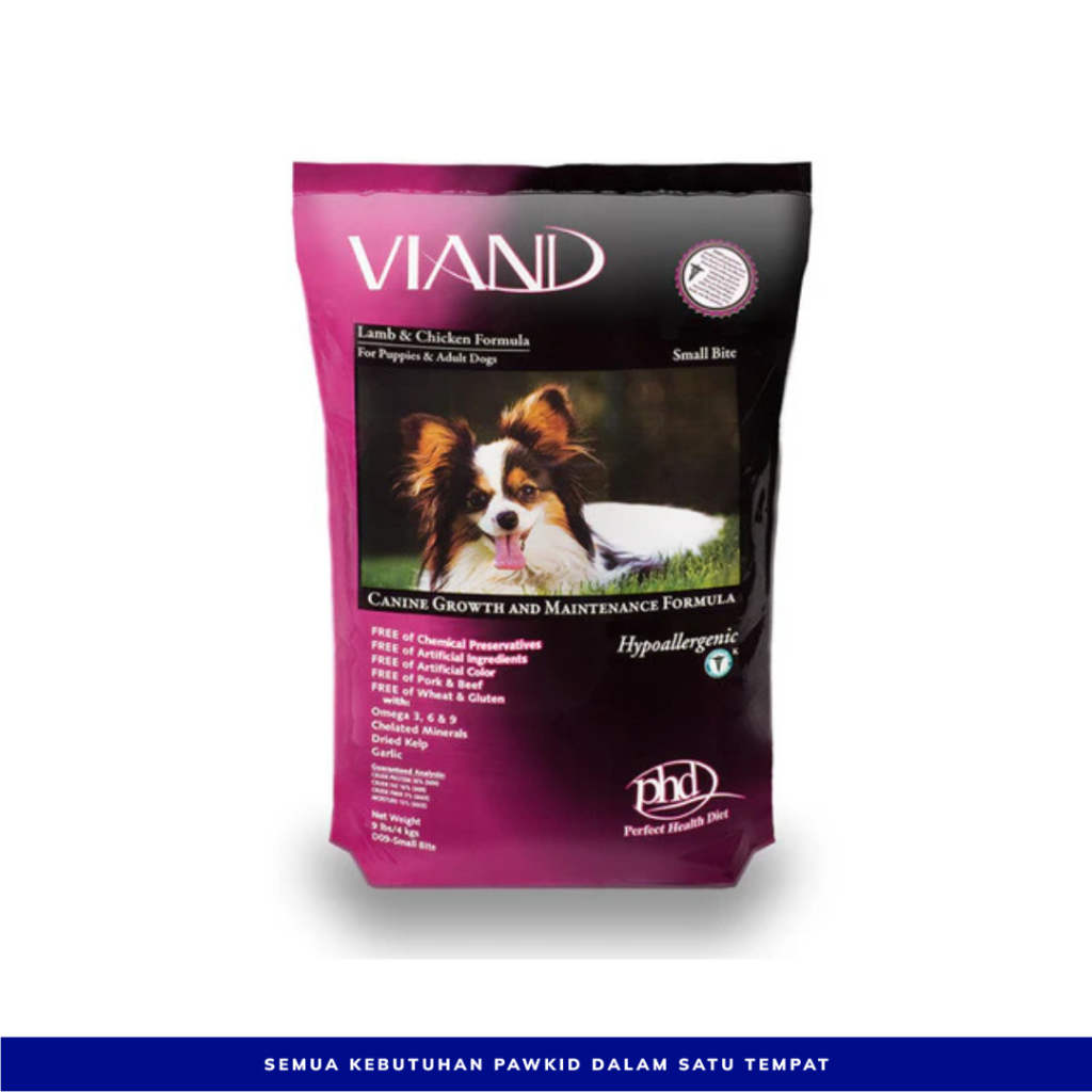 Jual Viand Hypoallergenic Lamb Chicken Makanan Anjing Kering Dry Food ...