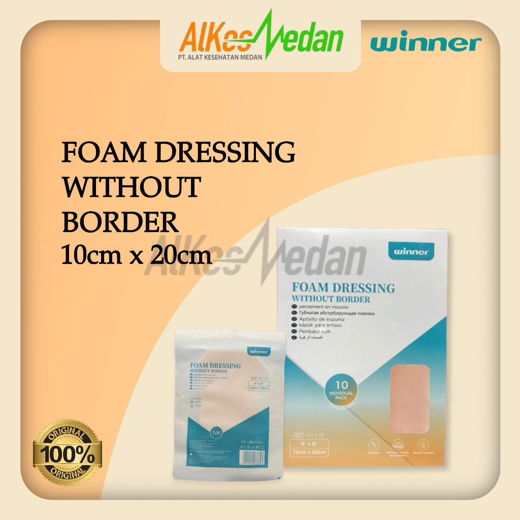 Jual FOAM DRESSING 10 X 20 WITHOUT BORDER WINNER | Shopee Indonesia