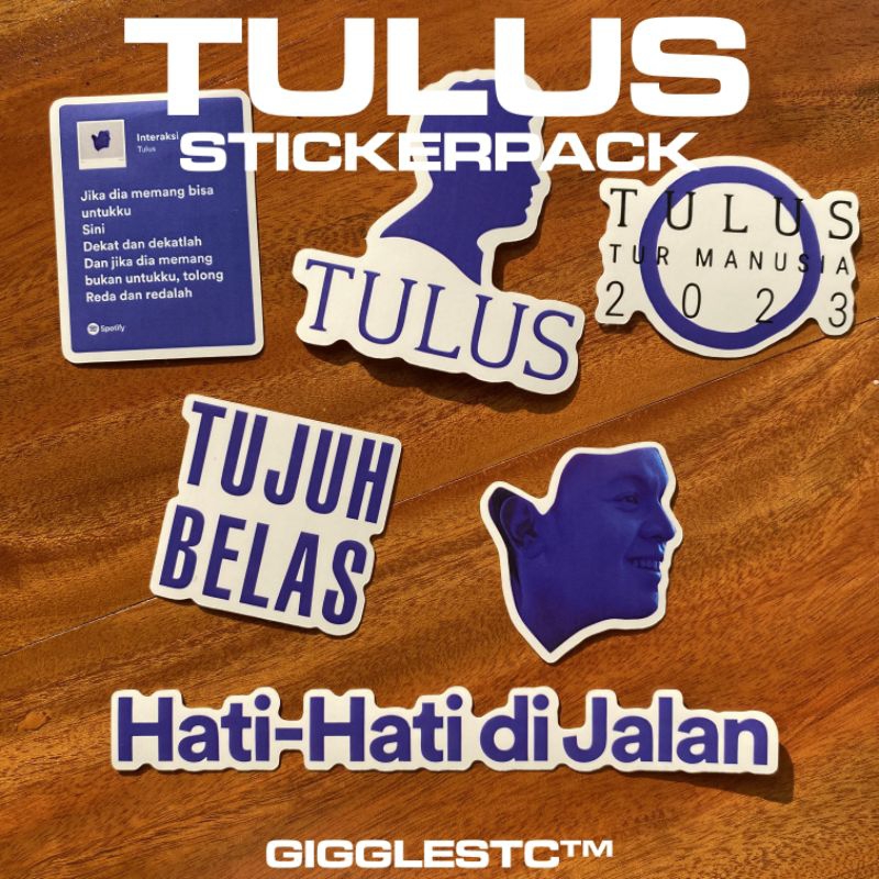 Jual Sticker Pack TULUS | Shopee Indonesia