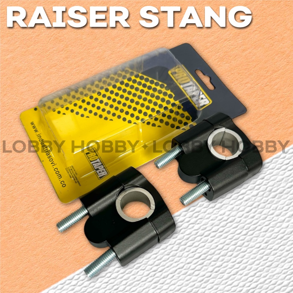 Jual RAISER STANG PROTAPER CNC WARNA SET INCLUDE BAUT PNP RICER STANG ...
